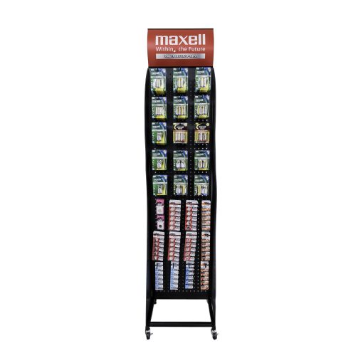 MAXELL BATTERY FLOOR STAND LARGE - Tooltime Online